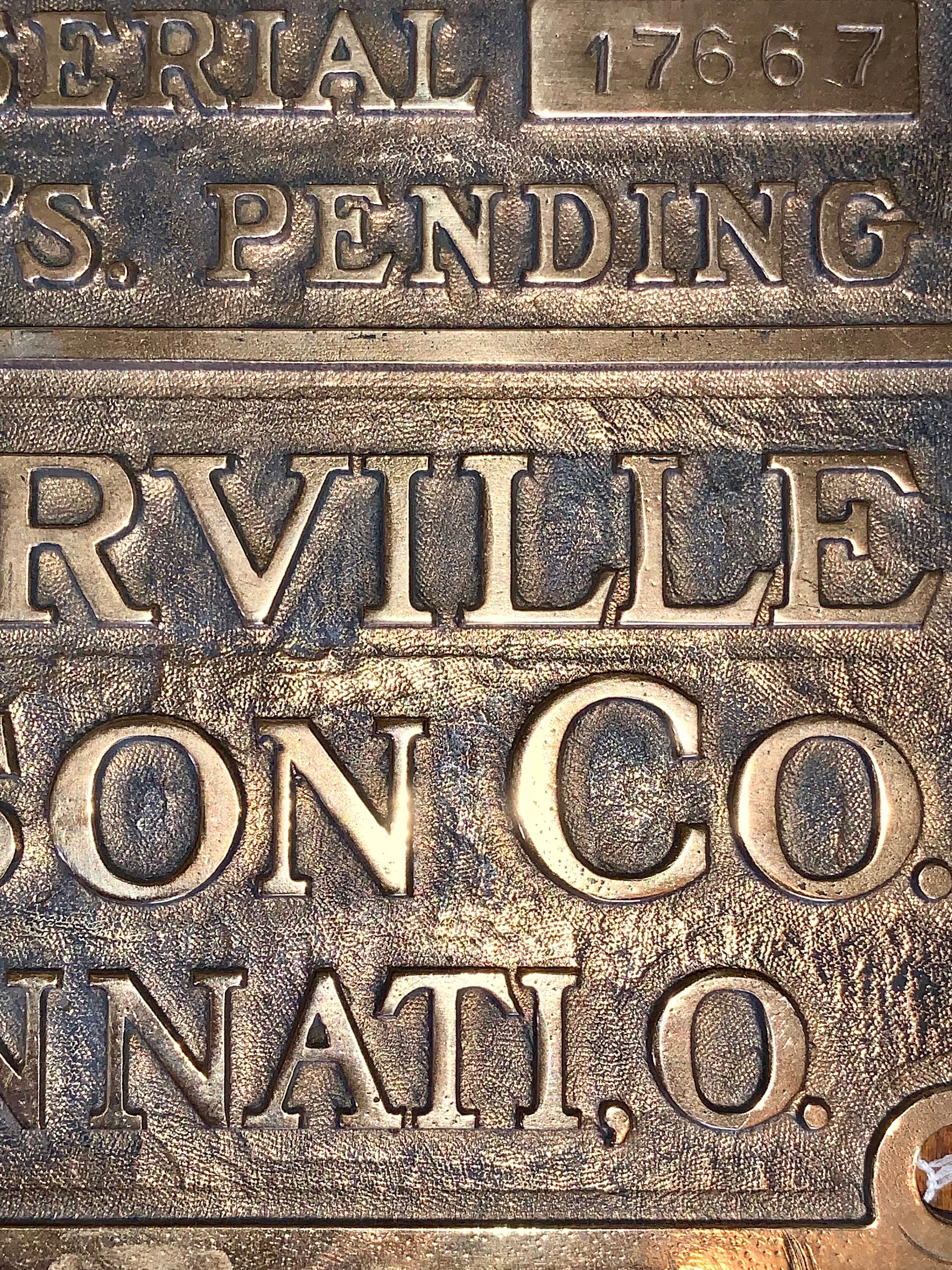 Vintage 1950s “ROTEX” Collectible Heavy Large Solid Brass Plaque 9” X 7 ...