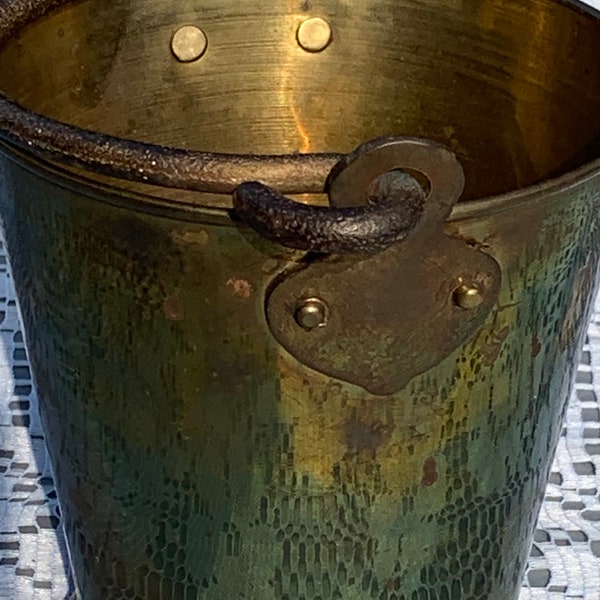 Brass Bucket - Etsy