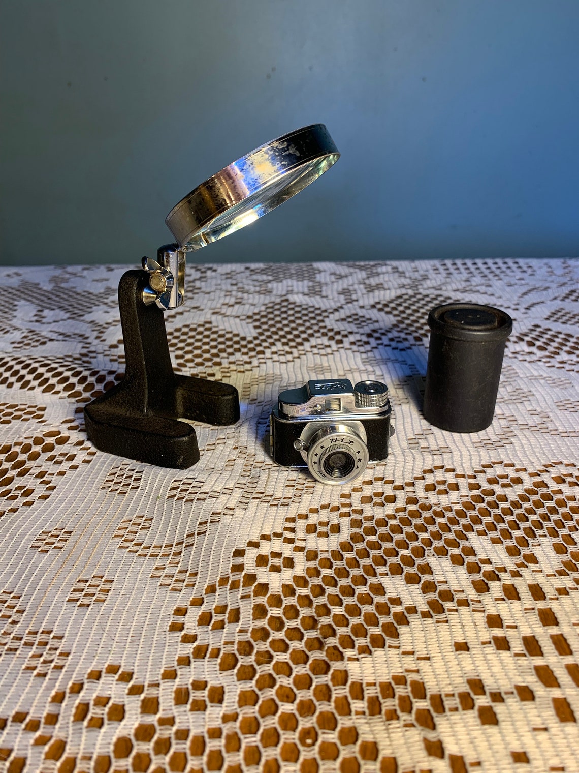 Vintage 1950s Miniature Spy Camera 2 Long by 1.4 Wide HIT Made in Japan ...