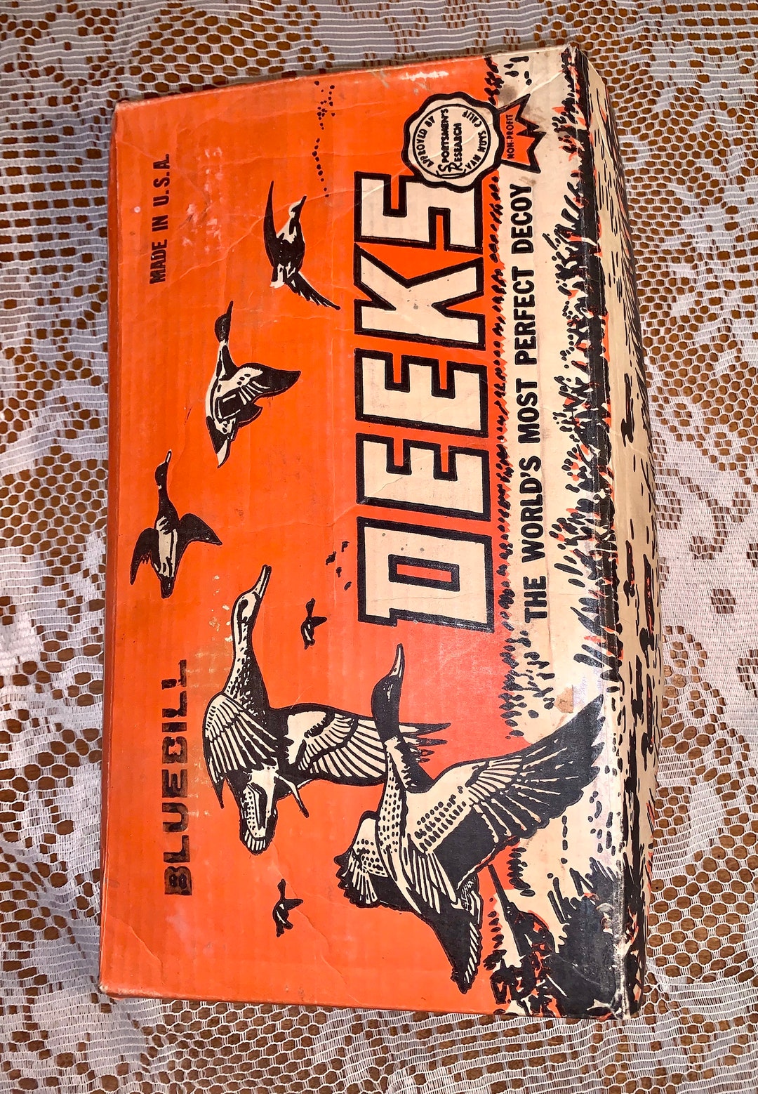 1951 Vintage Made by “DEEKS” Thirteen (13) Self Inflating Duck Decoys ...