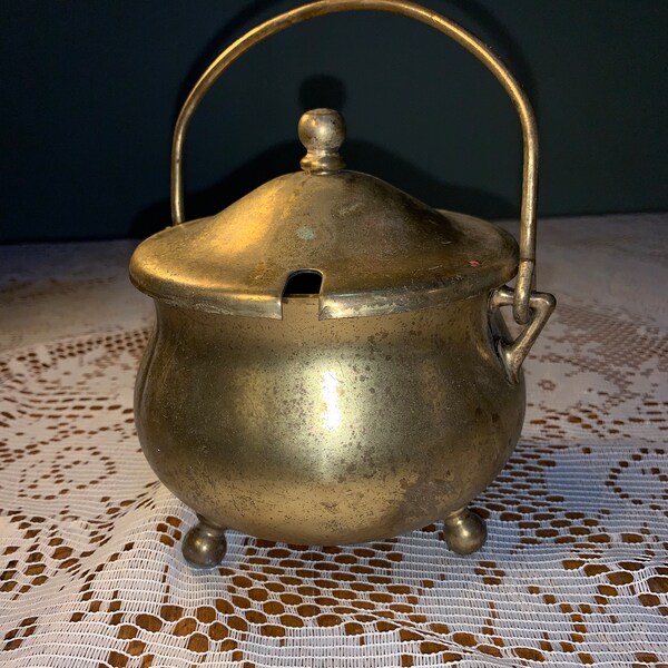 Antique Smudge Pot - Etsy