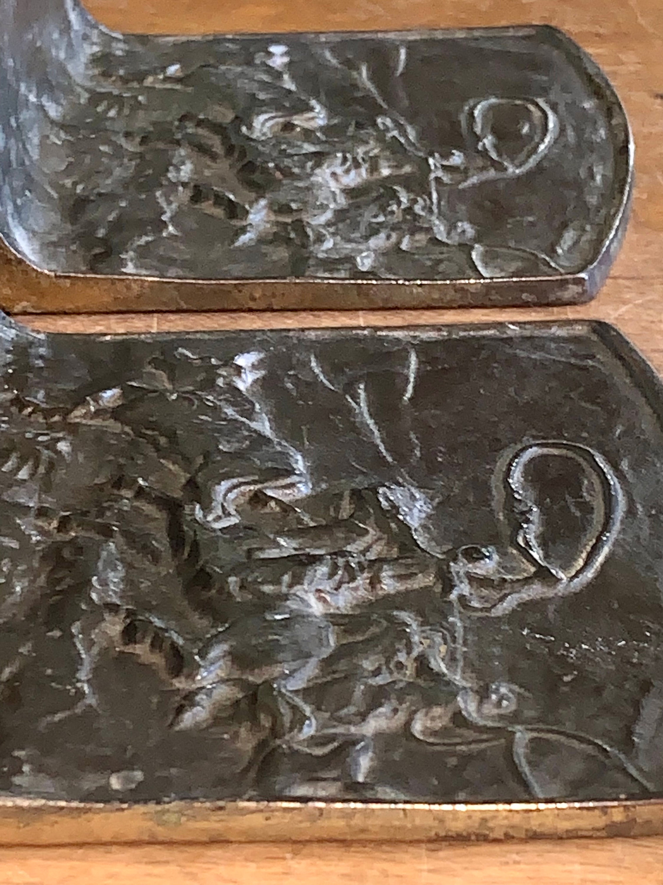 1950s Vintage Cast Iron/bronze Finish ROUND-UP - Etsy