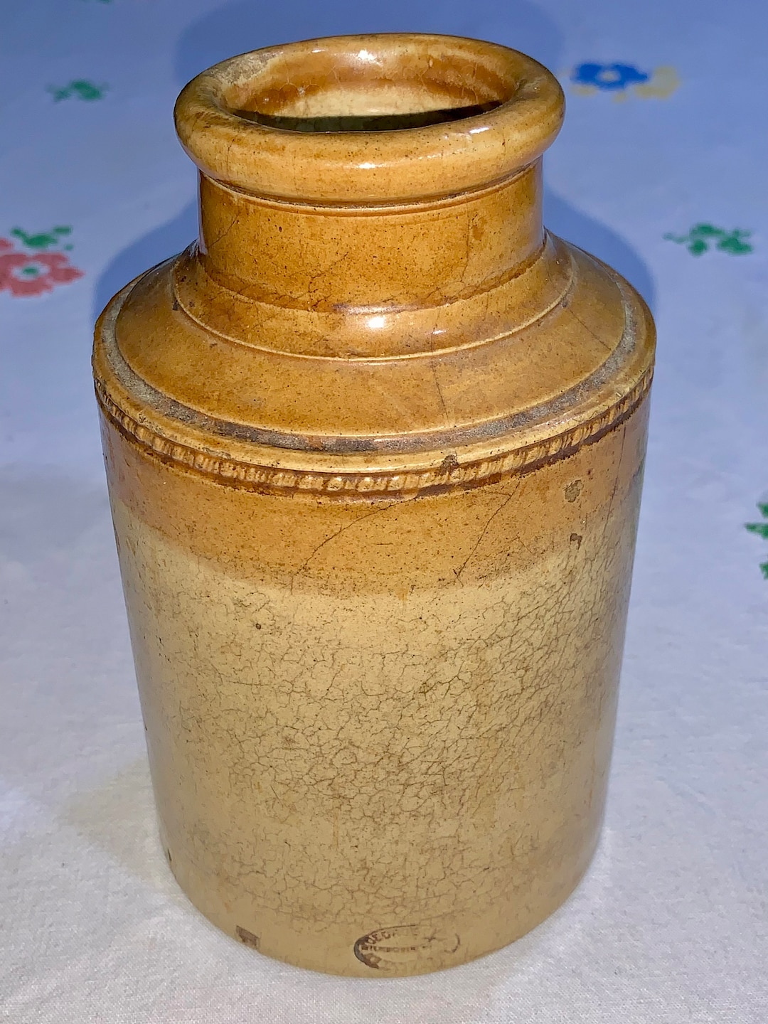 1900 Antique George Skey Wilnecotte Works Tam Worth Pottery Dual ...