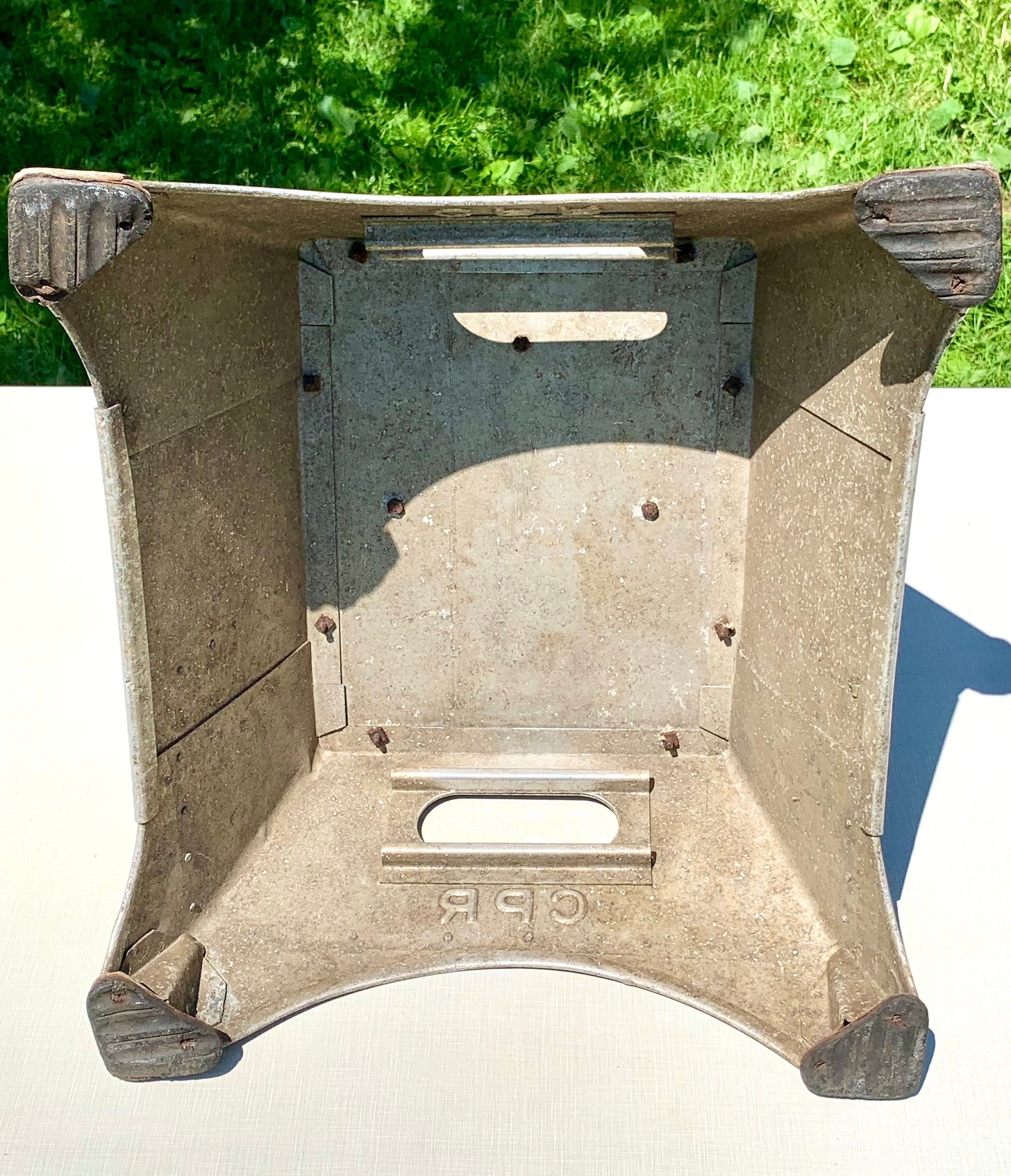 Vintage 1940s Canadian Pacific Railway CPR Relief/embossed Logo Train ...