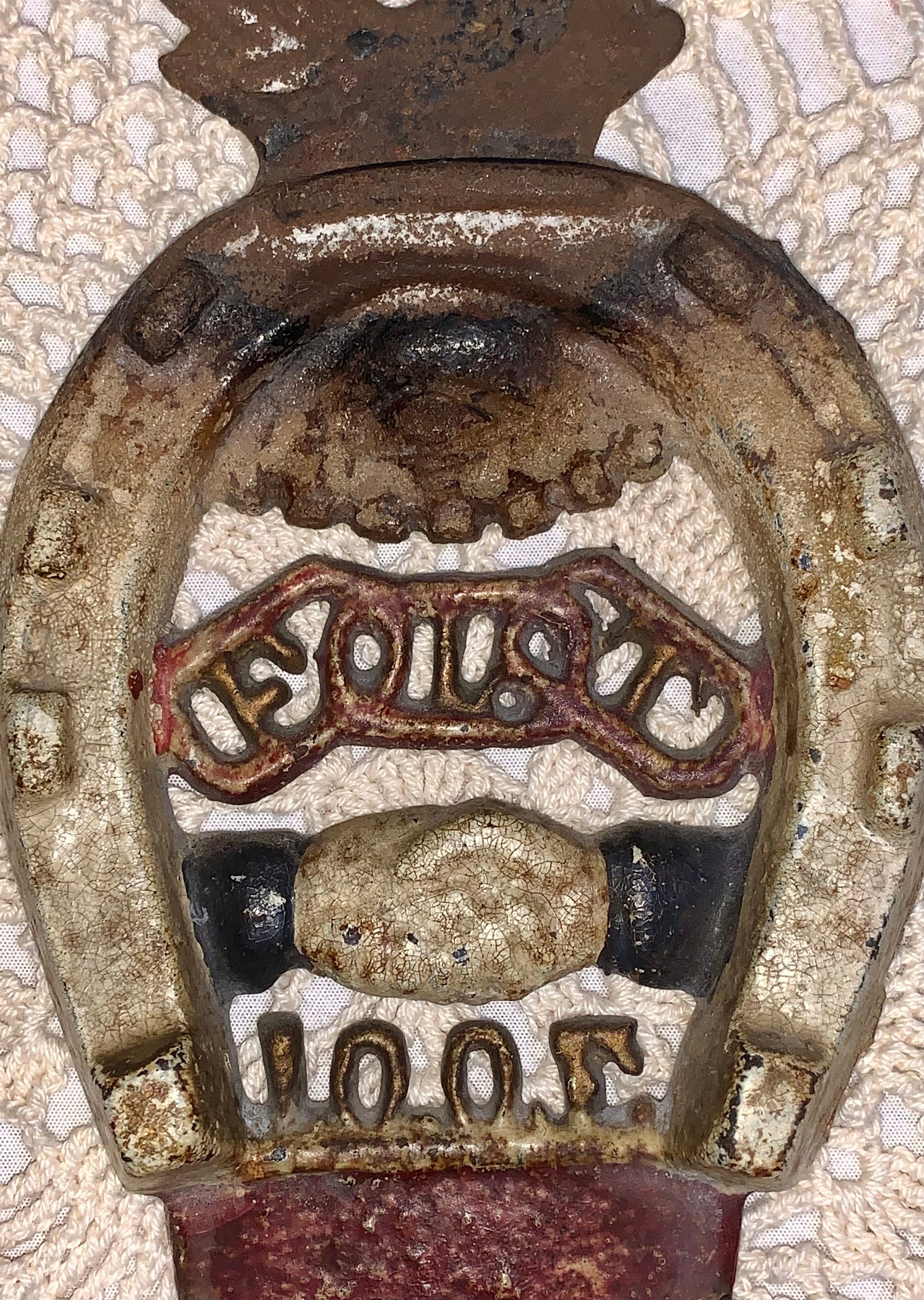 Very RARE Antique Early 1900s Cast Iron/bronze Very Large & Heavy-odd ...