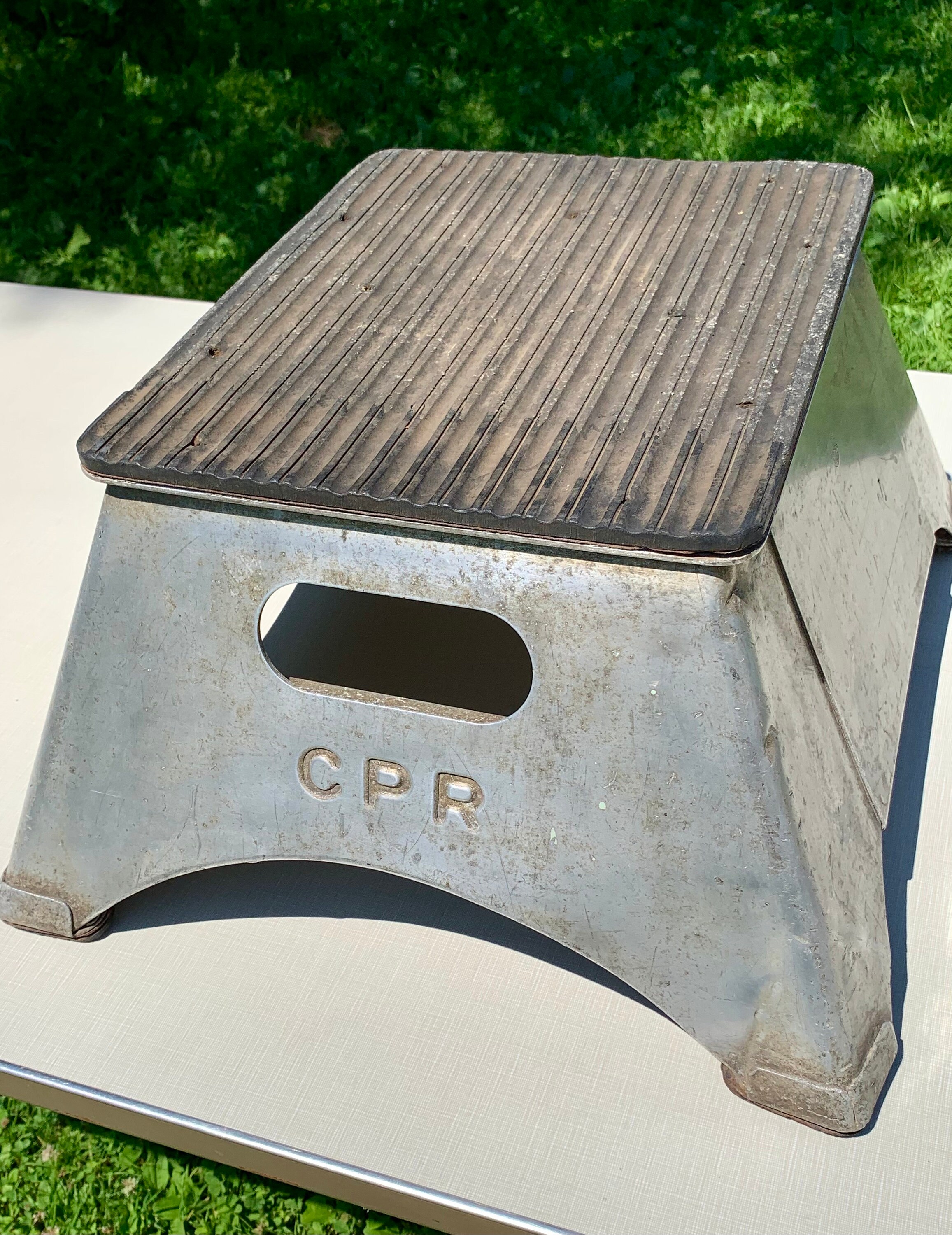Vintage 1940s Canadian Pacific Railway CPR Relief/embossed Logo Train ...