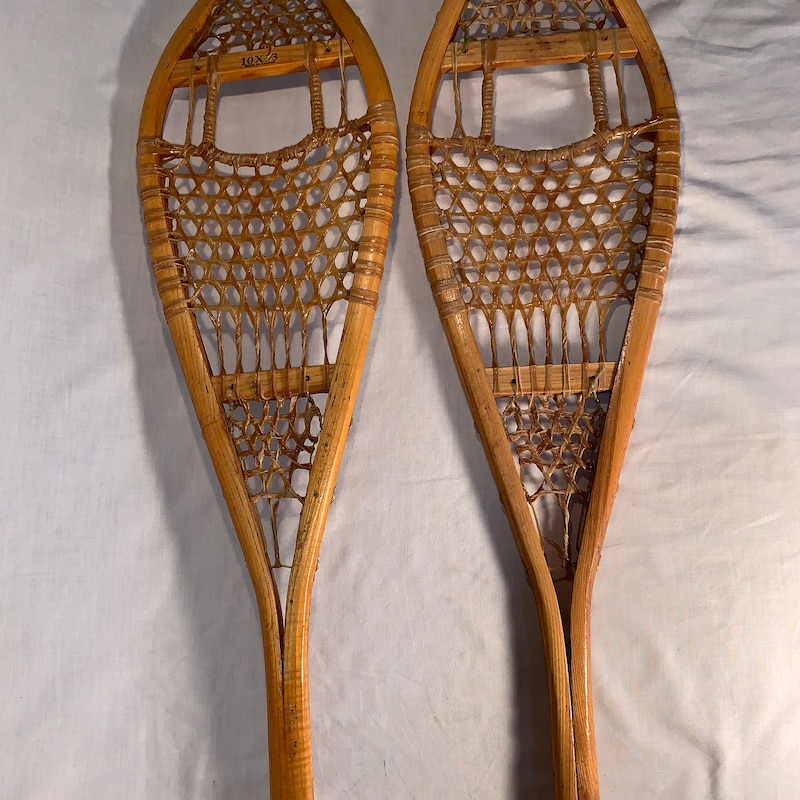 Vintage Snowshoes - Etsy