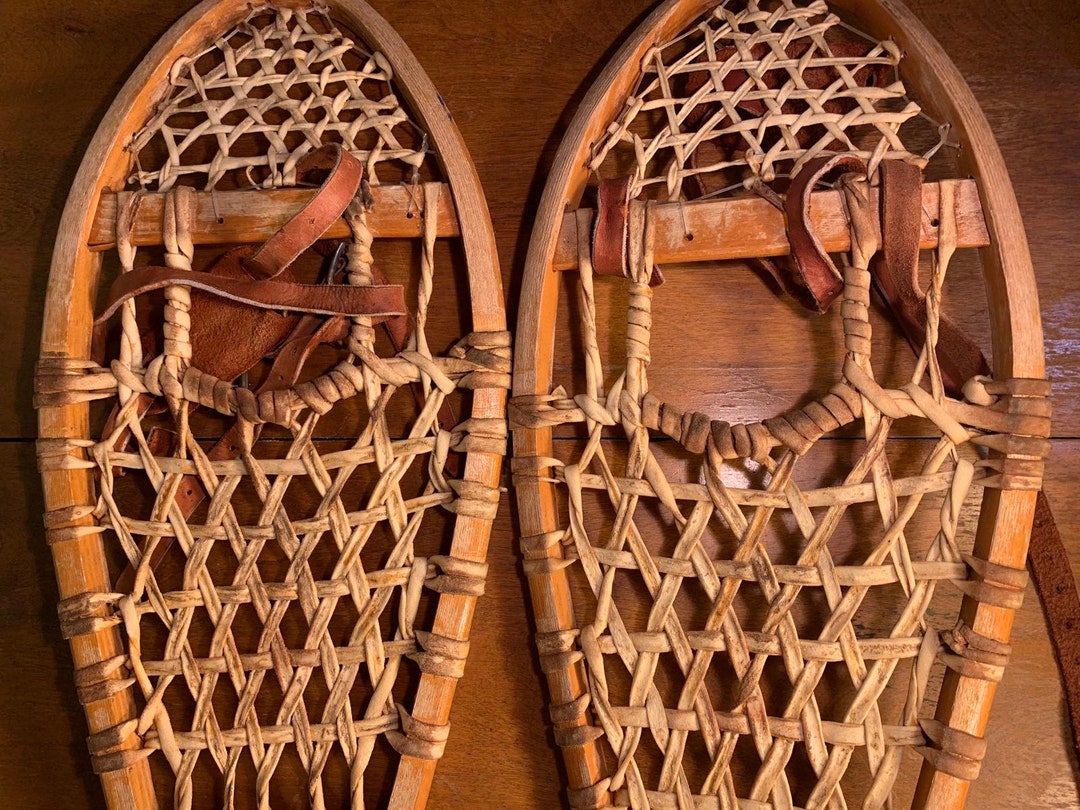 Made in Canada BEAR PAW Design/style Snowshoes-used-in GREAT Condition ...