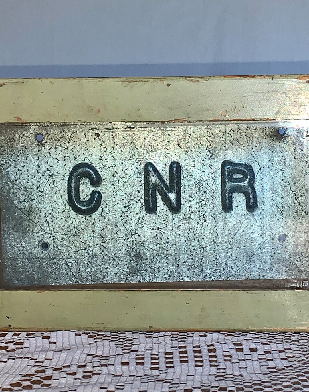 NEWCNR Memorabilia-antique 1940s Hand Made Wooden, Metal, Glass CNR ...