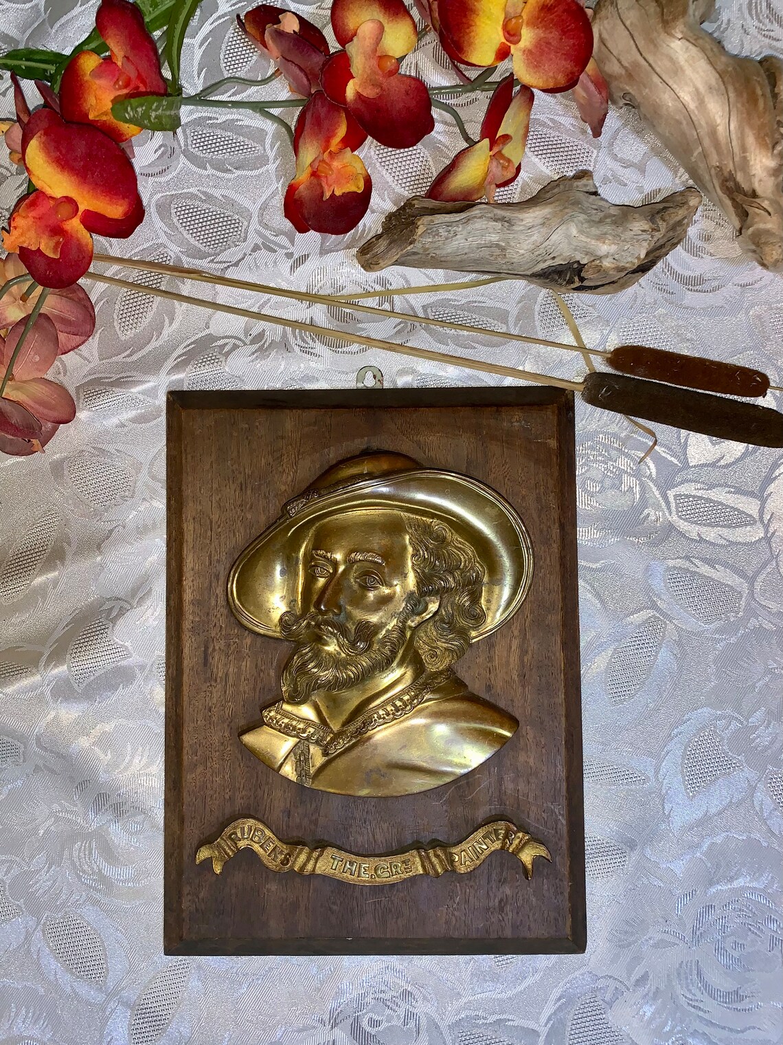 Antique Early 1900s Bronze Relief Musketeer Cavalier-ruben the - Etsy