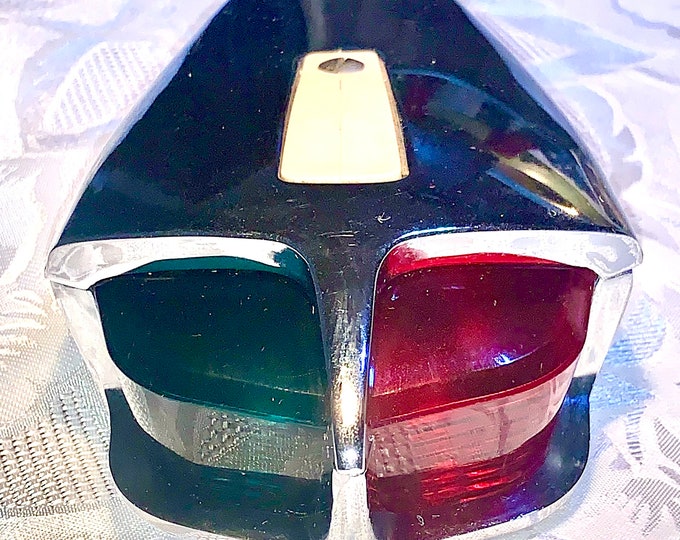 Vintage Aqua All Marine Boat Bow Light USA M2014 39-0020 Red Green BOAT ...