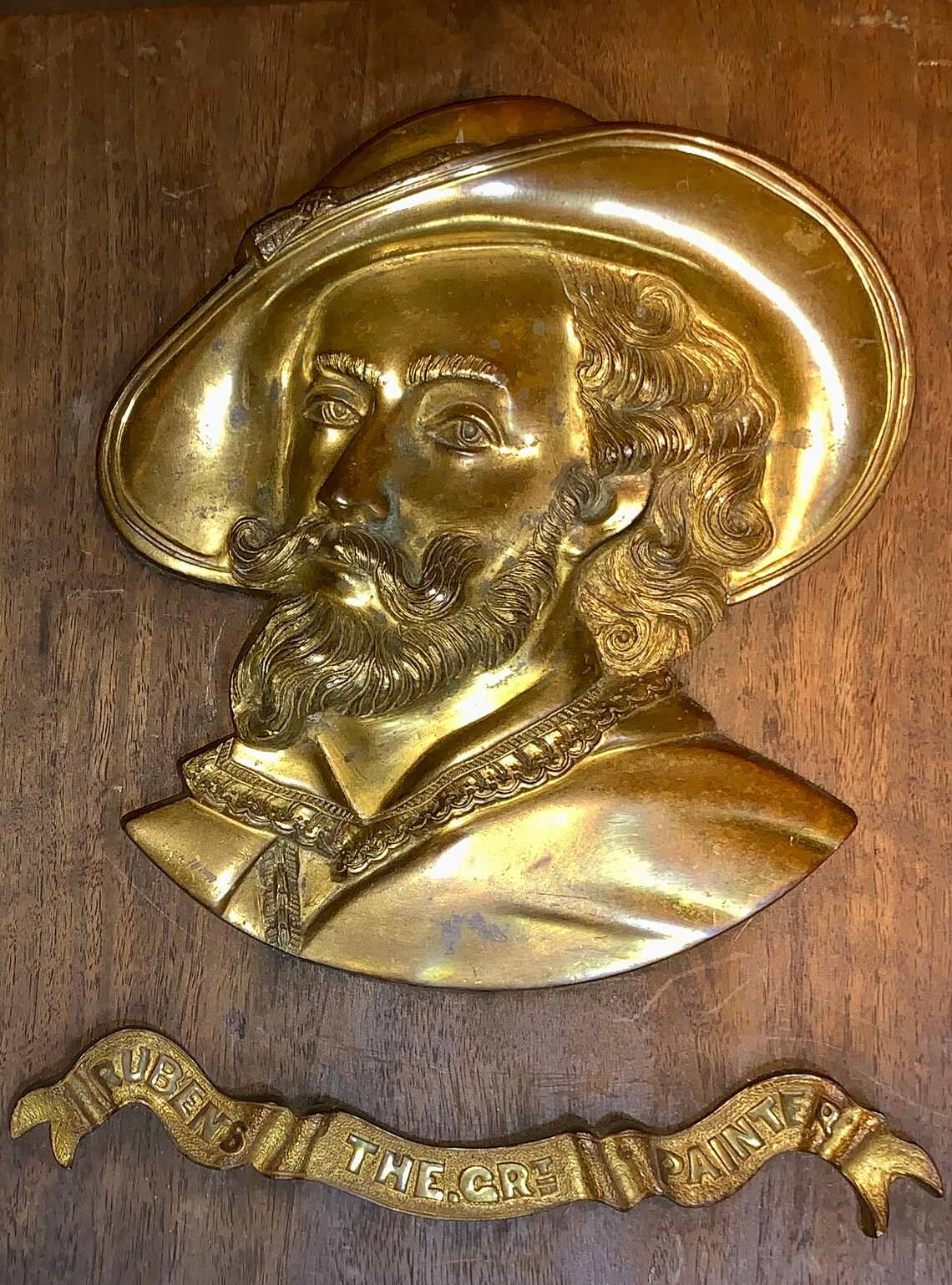 Antique Early 1900s Bronze Relief Musketeer Cavalier-ruben the - Etsy