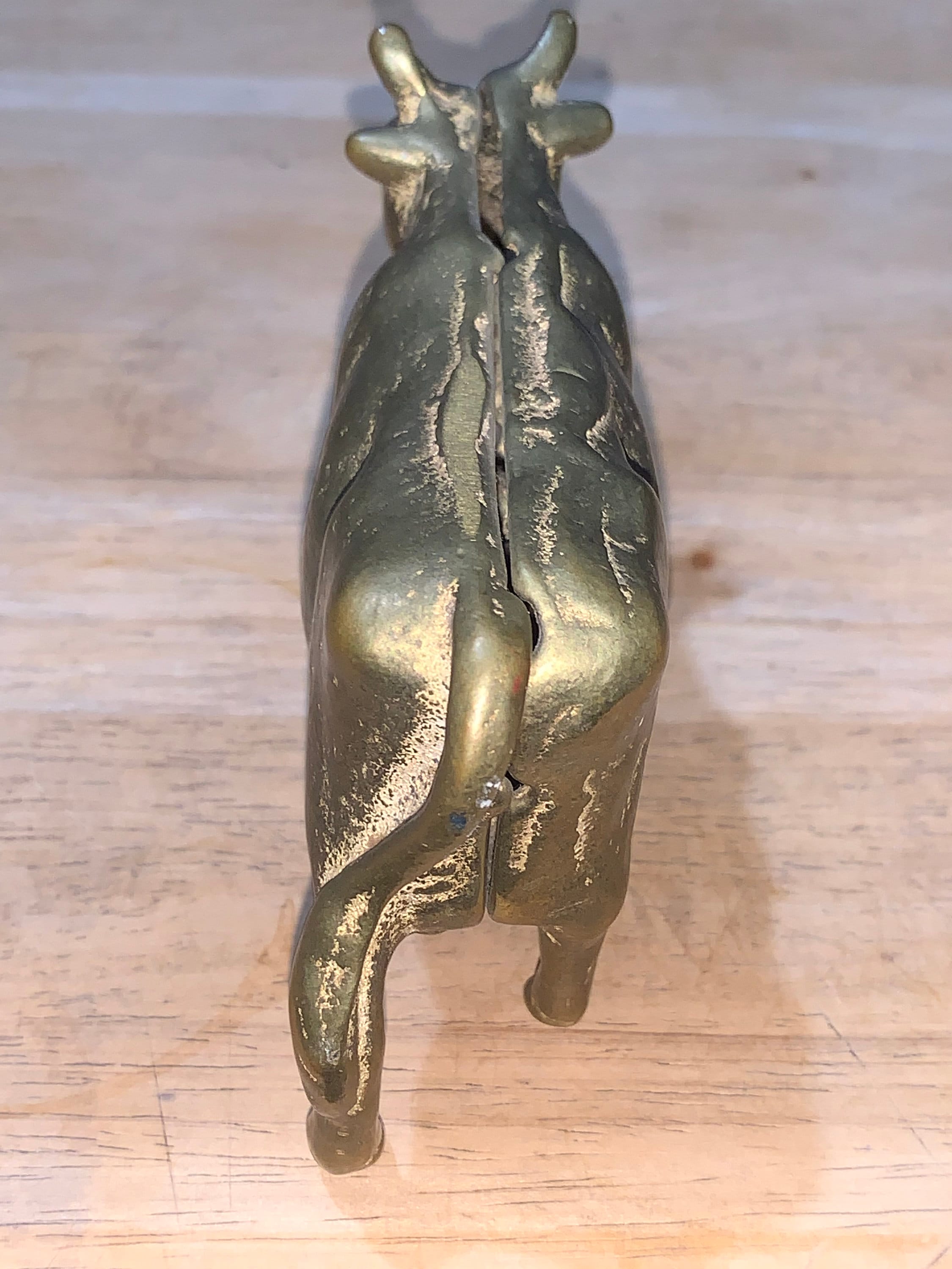 All ORIGINAL Antique Bronze/brass 1920’s COW Bank - Etsy