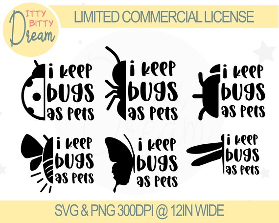 Bug SVG Bundle Bug Shirt SVG Cute Bug Png Cute Bug Svg - Etsy