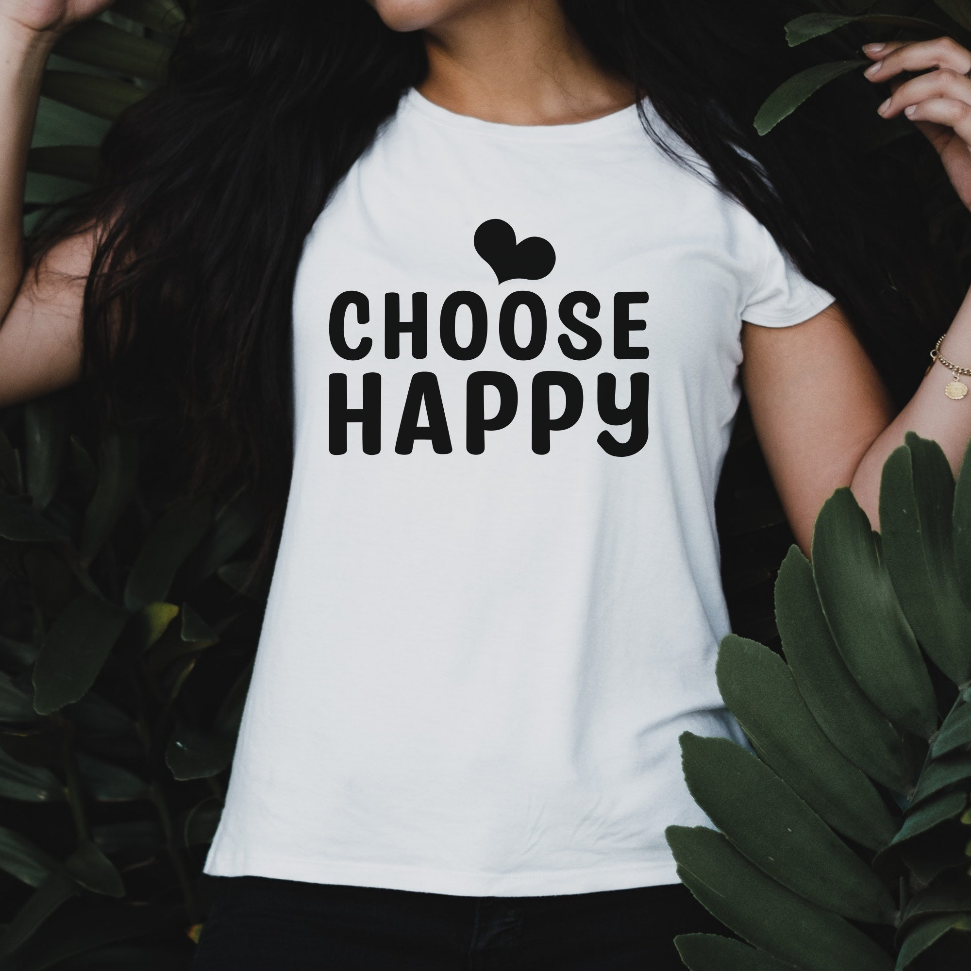 Choose Happy SVG, Choose Happy Png, Popular Sayings, Trendy Svg, PNG ...