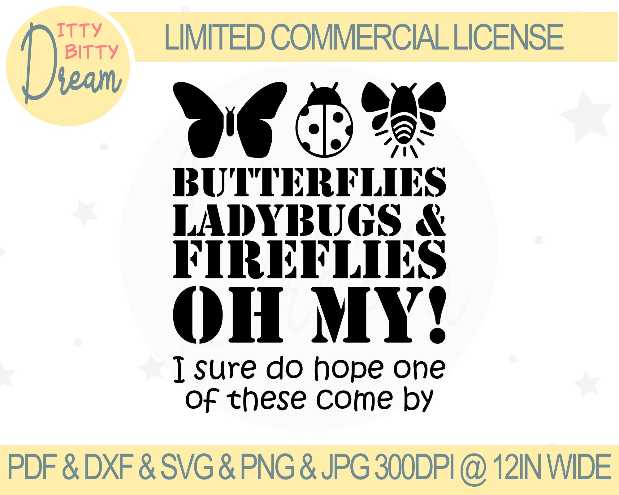 Bug SVG Firefly SVG Bug Hunter Png Butterfly Png Ladybug - Etsy