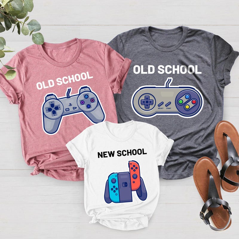 Video Game Old to New - Etsy