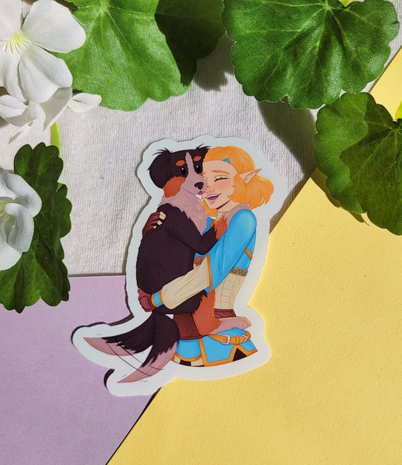 Zelda's Best Friend BOTW Vinyl Sticker - Etsy