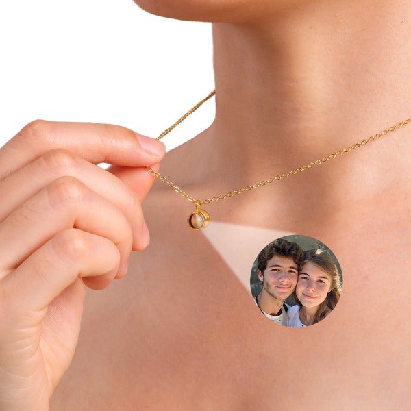 Personalized Photo Necklace - Etsy