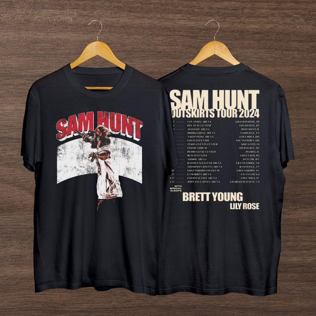 Sam Hunt Outskirts Tour 2024 T-shirt Vintage Sam Hunt Concert - Etsy