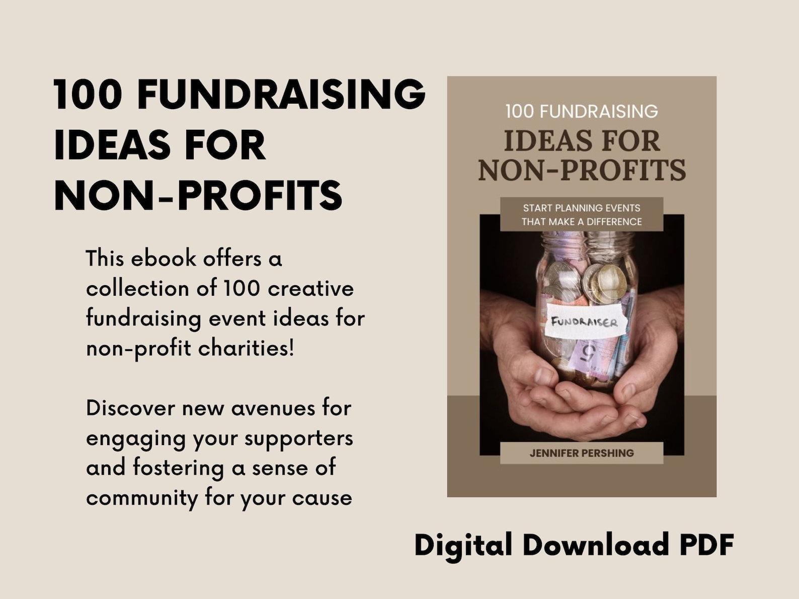 100 Fundraising Ideas for Non-profits, PDF E-book - Etsy