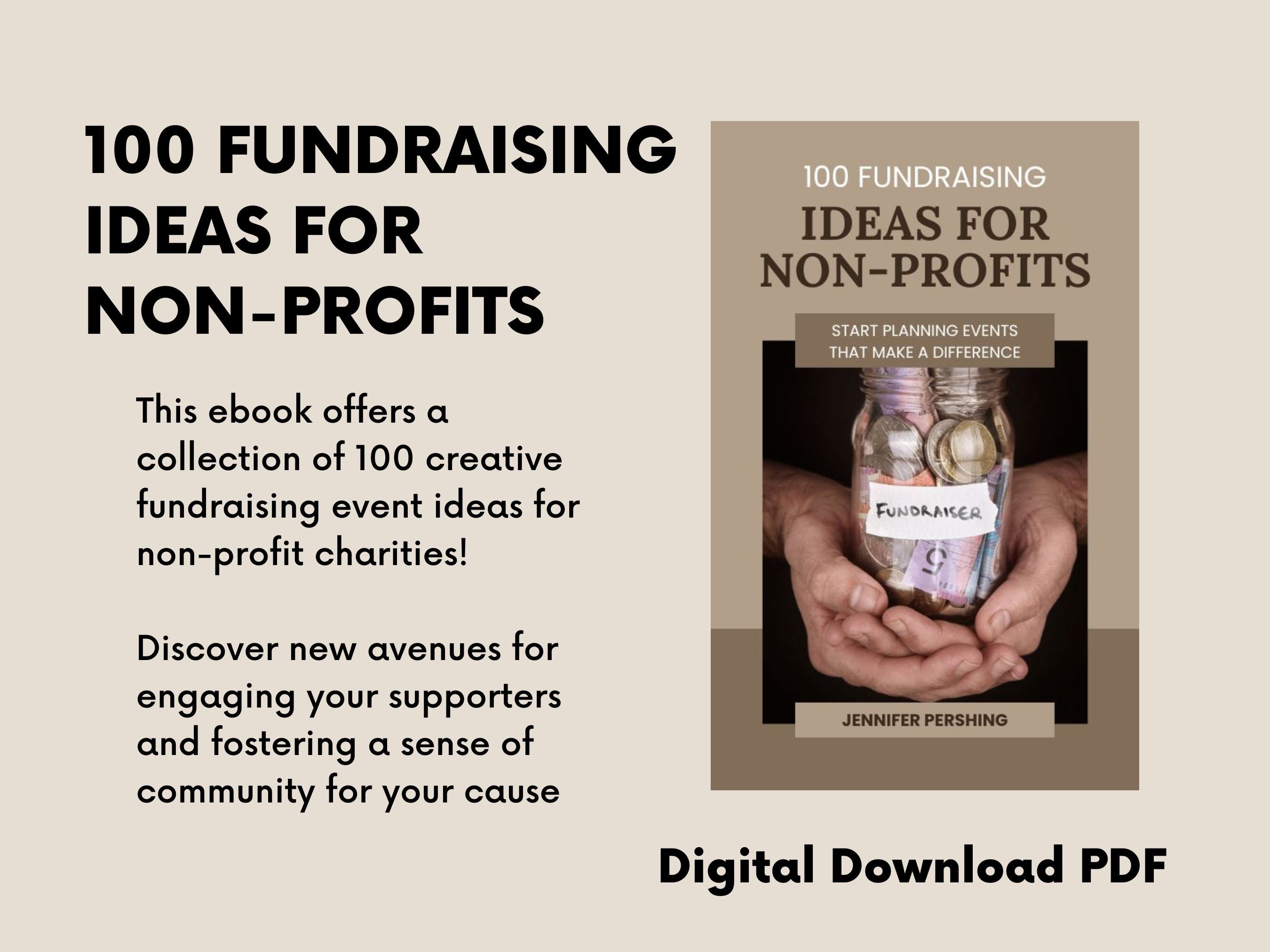 100 Fundraising Ideas for Non-profits, PDF E-book - Etsy