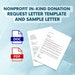 Nonprofit In-kind Donation Request Letter Template and Sample Letter ...