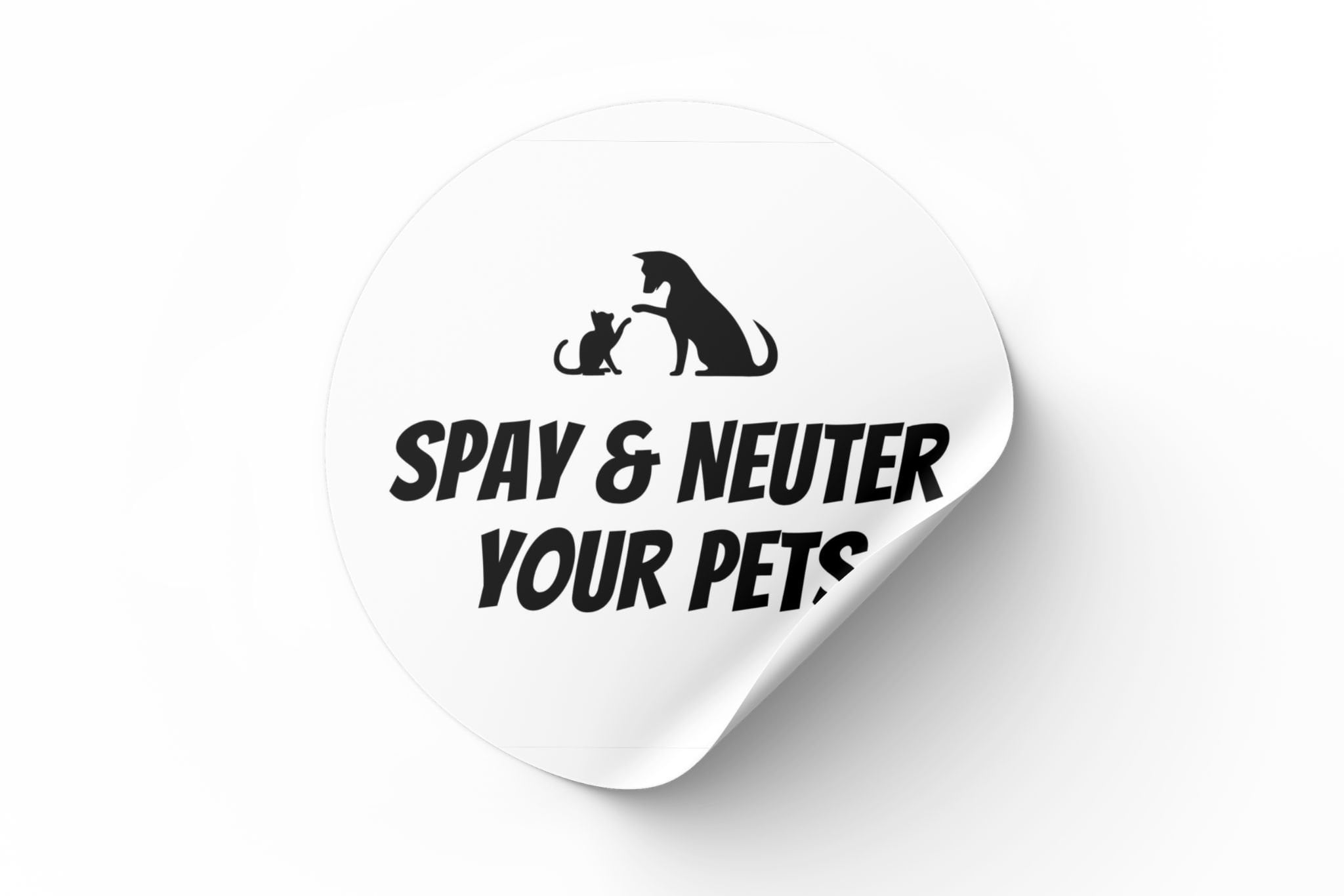 Spay & Neuter Your Pets, SVG, JPG for Download Only, for Mugs, Stickers ...
