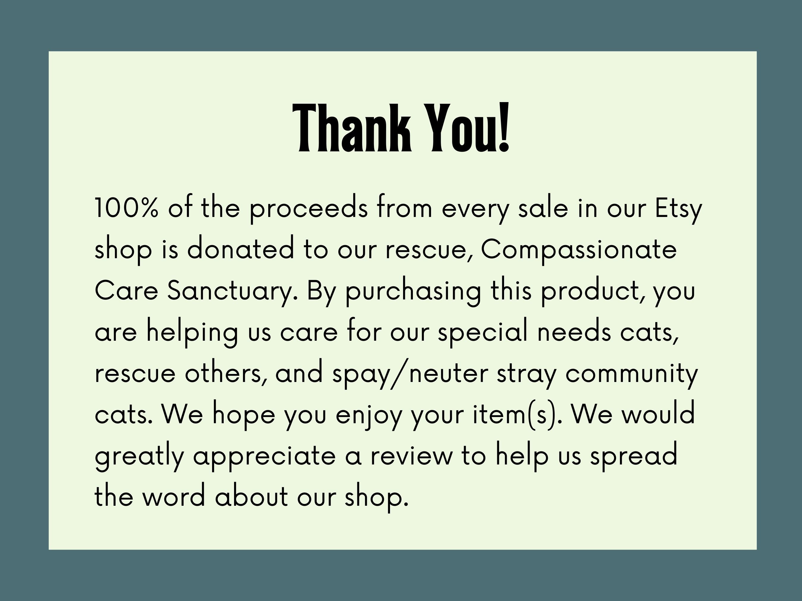 Non Profit Donation Wish List Template for Pet Rescues and Shelters ...