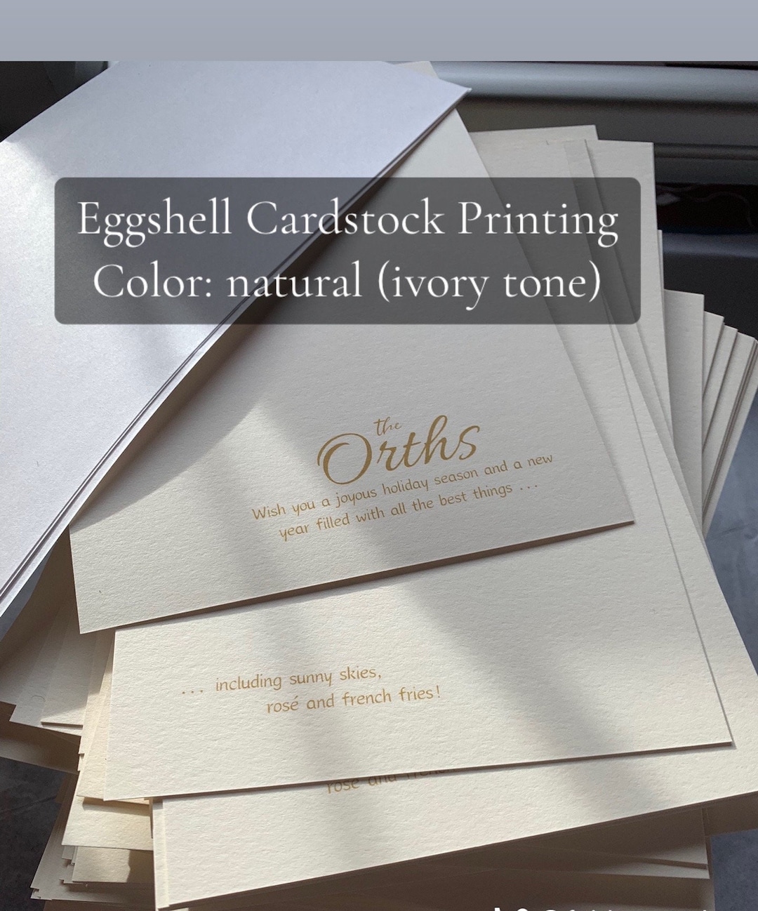 120lb Cardstock, Eggshell Textured Cardstock Custom Printing, Cardstock ...