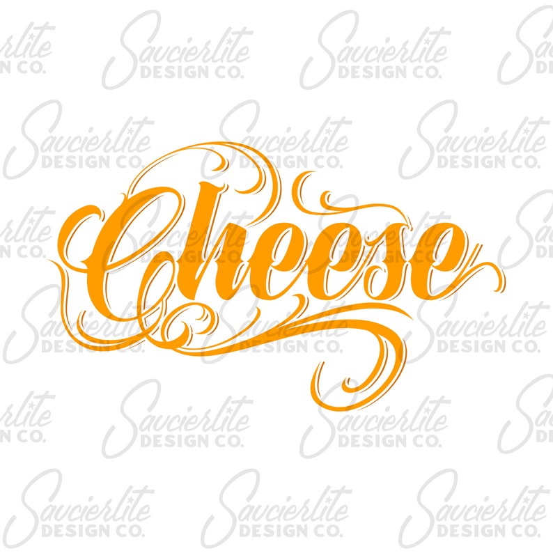 Cheese Tattoo | SVG | PNG | Dye Sub Print File - Etsy