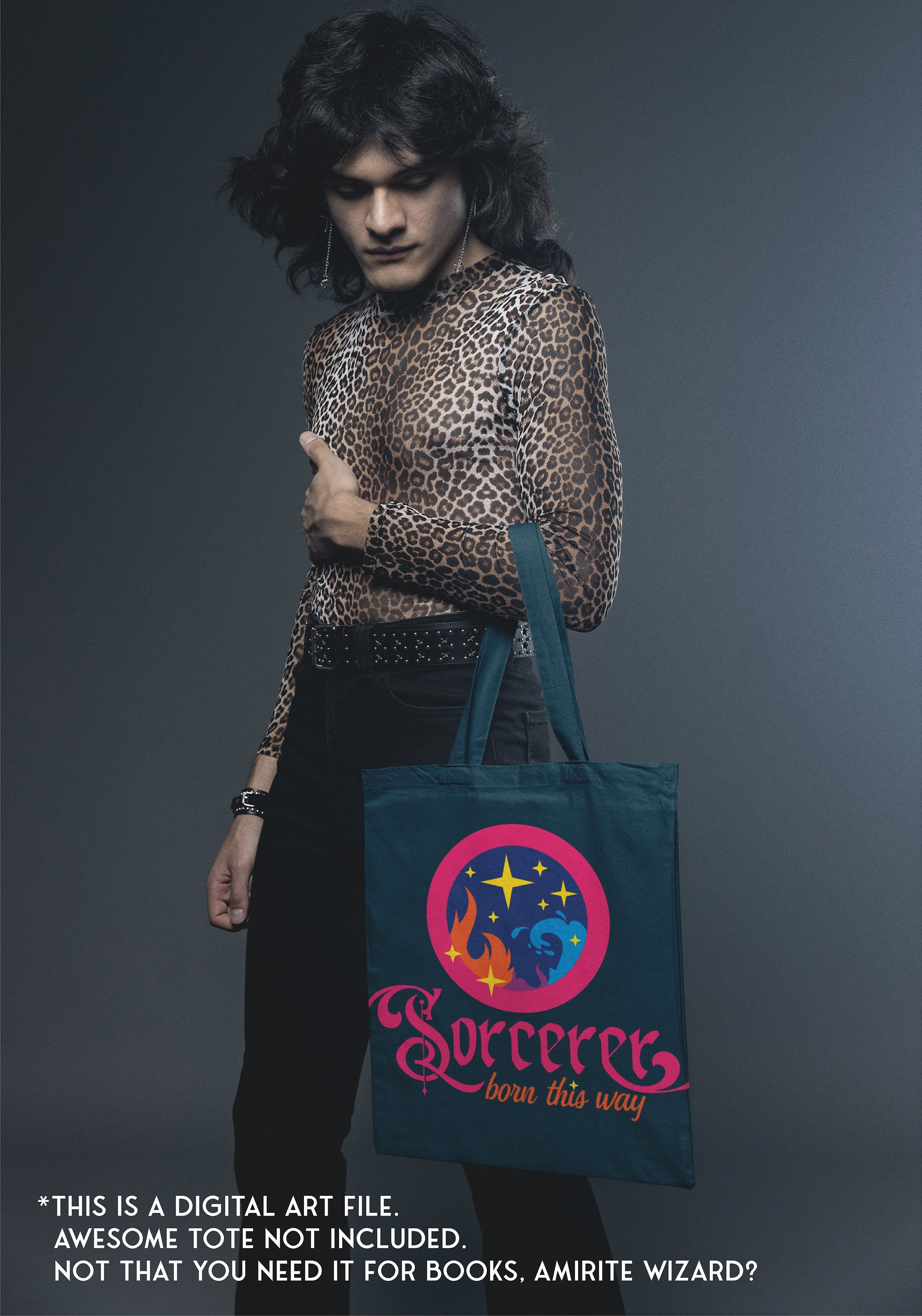 Sorcerer - Born This Way | Dnd | SVG | PNG | Sublimation Print and Cut ...