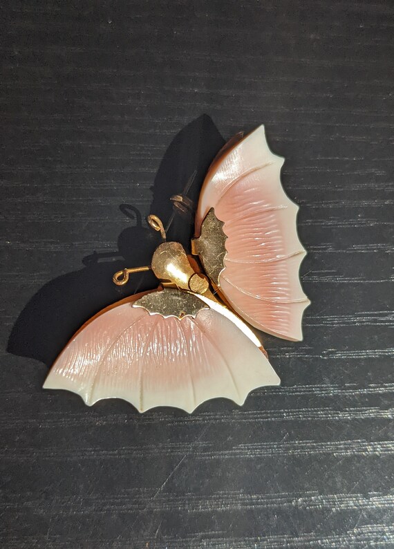 Vintage butterfly moth mid - Gem
