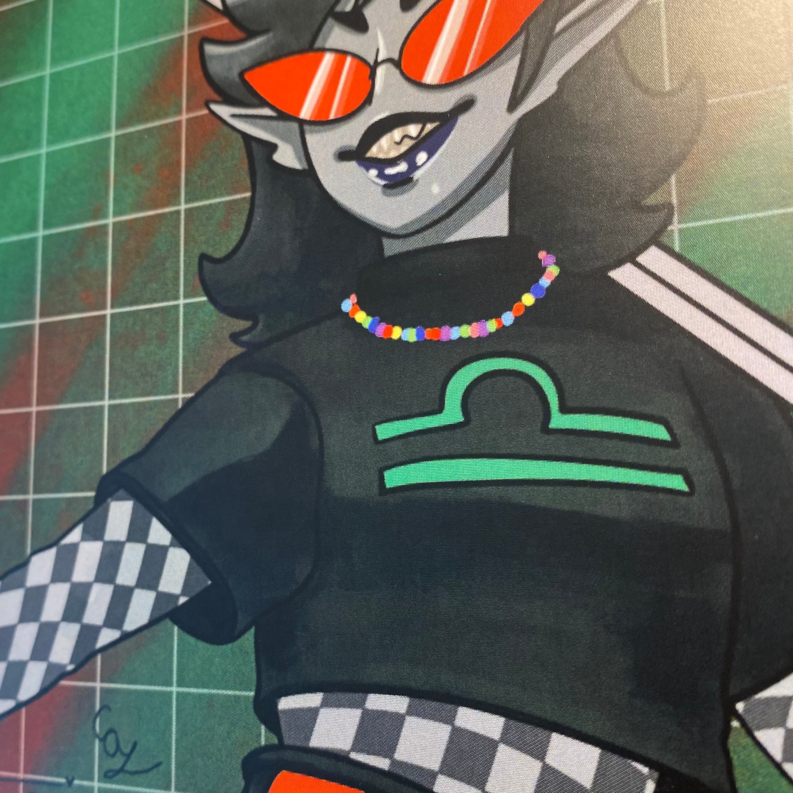 Terezi Pyrope Homestuck Art Print 5 X 7 - Etsy