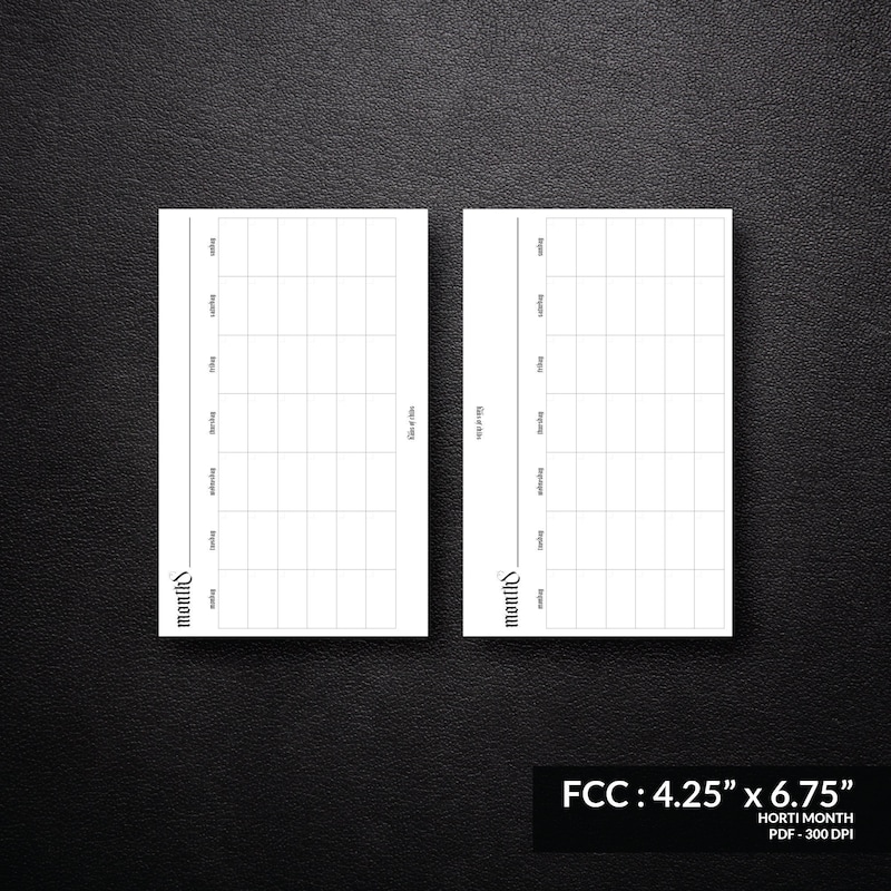 Franklin Covey One Page - Etsy