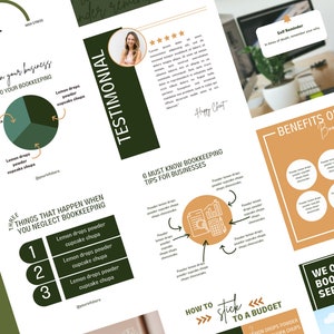 Bookkeeping Templates Bookkeeping or Accounting Tips and Infographics ...