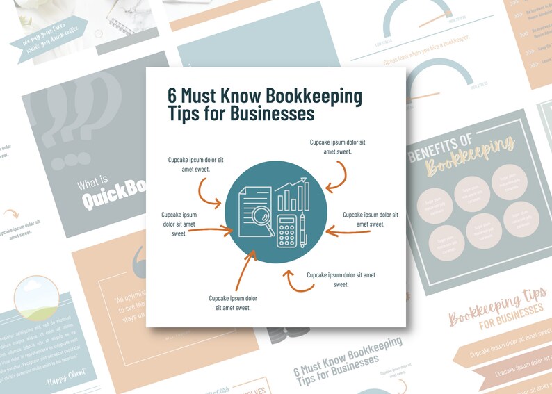 Bookkeeping Templates Bookkeeping or Accounting Tips and Infographics ...