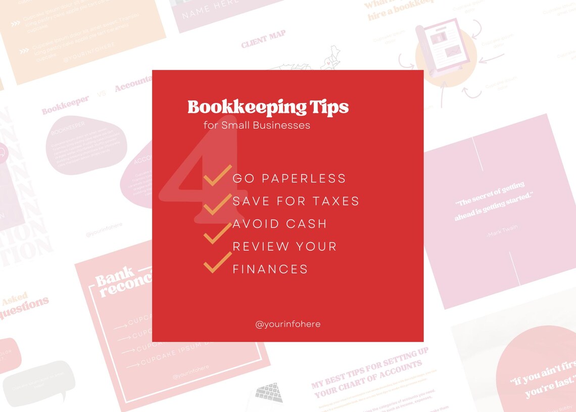 Groovy Bookkeeping Templates | Bookkeeping or Accounting Tips and ...