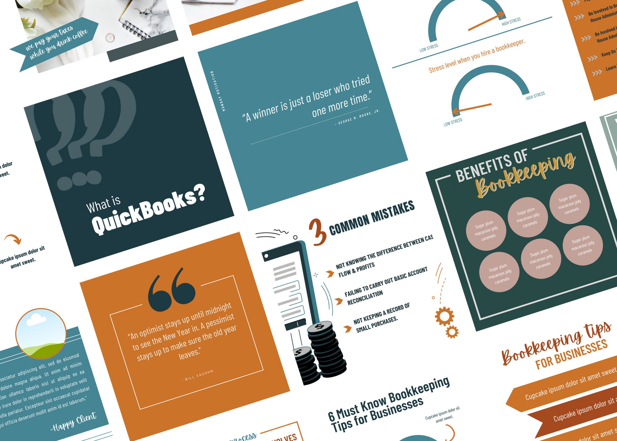 Bookkeeping Templates Bookkeeping or Accounting Tips and Infographics ...