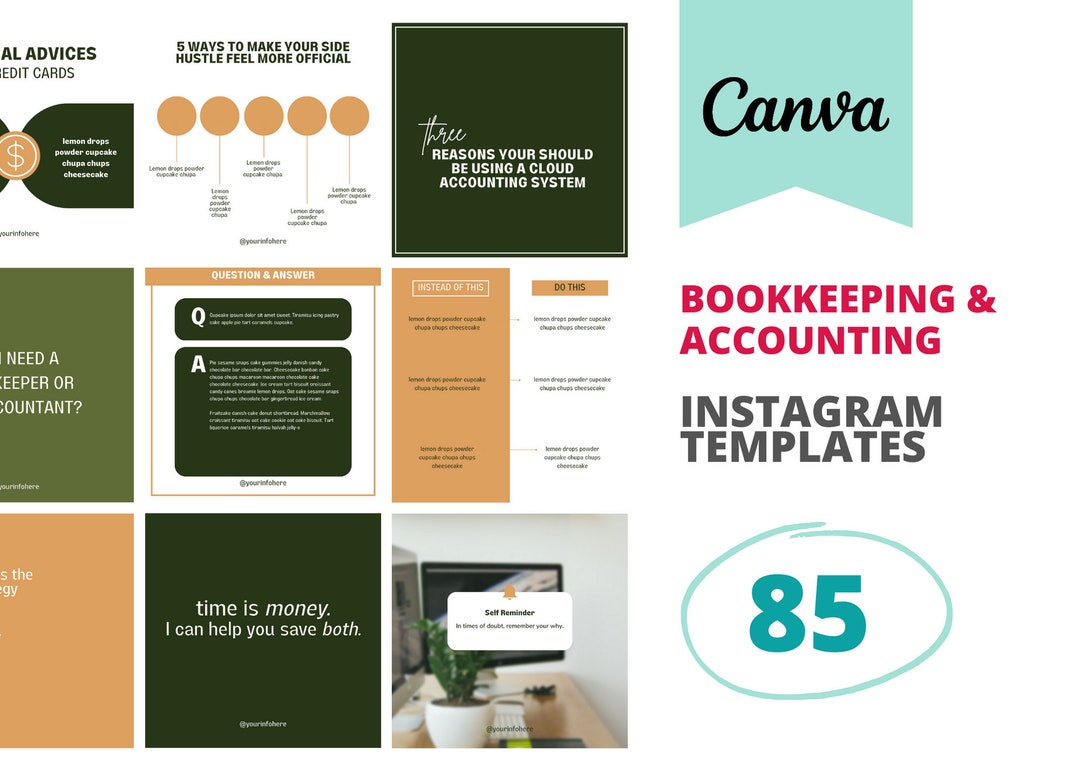Bookkeeping Templates Bookkeeping or Accounting Tips and Infographics ...