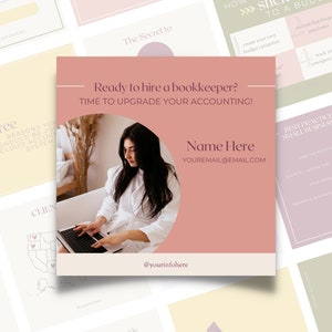Bookkeeping Templates Bookkeeping or Accounting Tips and - Etsy