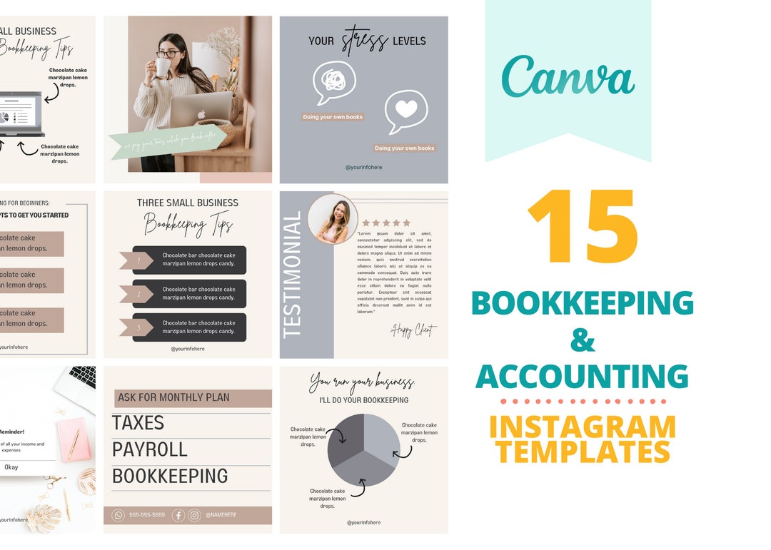 Bookkeeping Templates Bookkeeping or Accounting Tips and Infographics ...