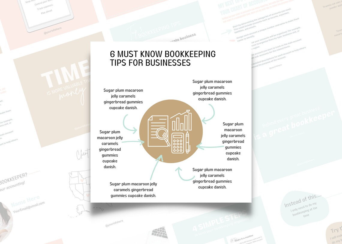 Bookkeeping Templates Bookkeeping or Accounting Tips and Infographics ...