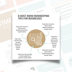 Bookkeeping Templates Bookkeeping or Accounting Tips and Infographics ...