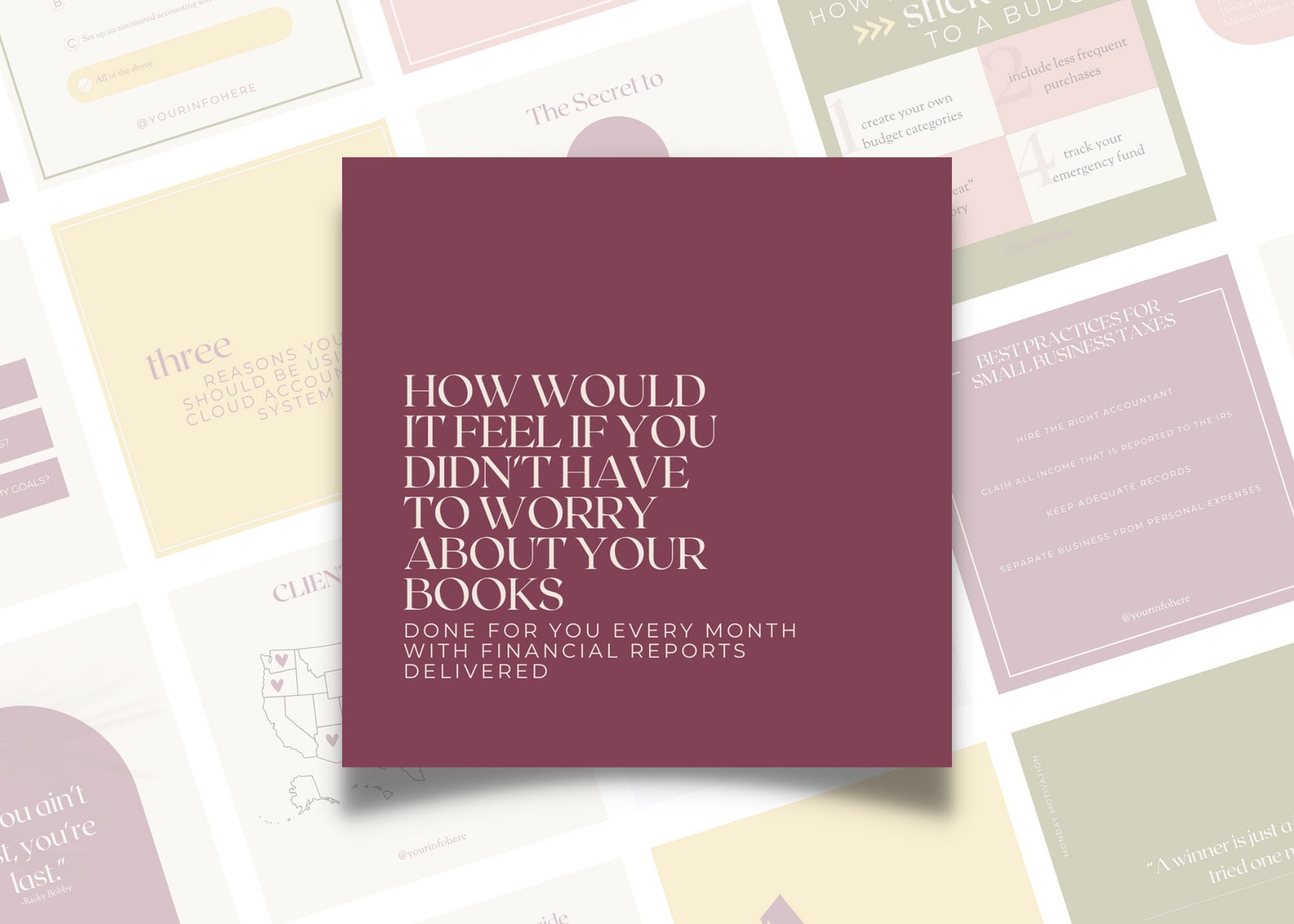 Bookkeeping Templates Bookkeeping or Accounting Tips and - Etsy