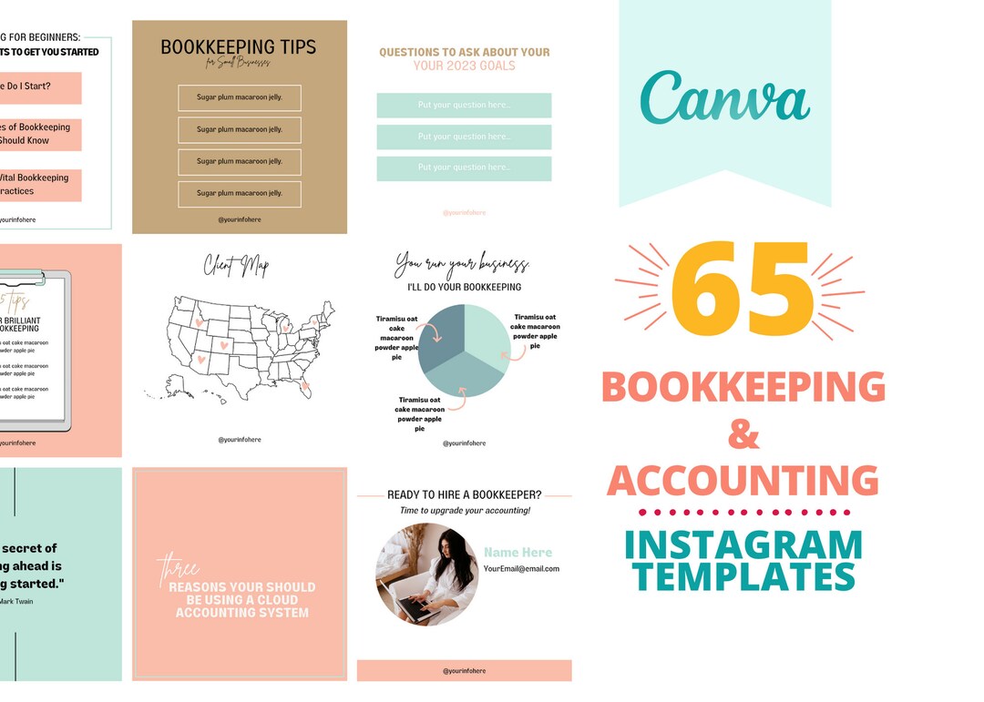 Bookkeeping Templates Bookkeeping or Accounting Tips and Infographics ...