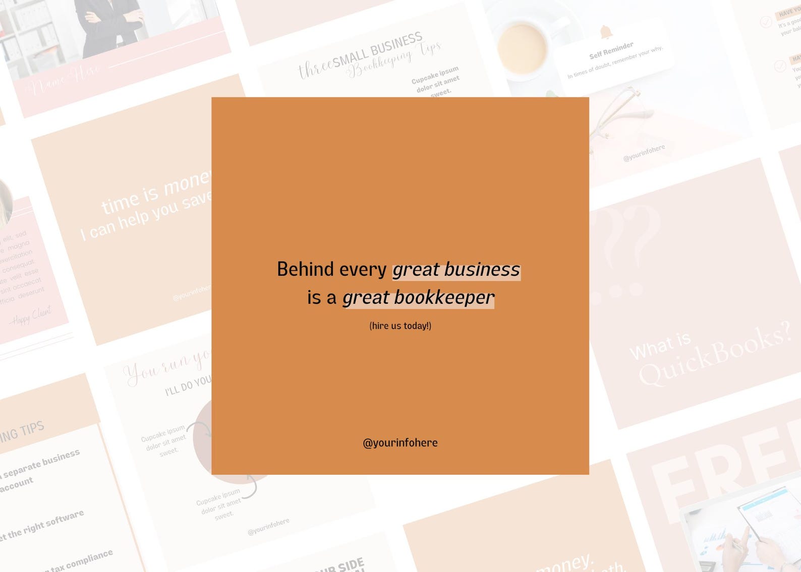 Bookkeeping Templates | Bookkeeping or Accounting Tips and Infographics ...