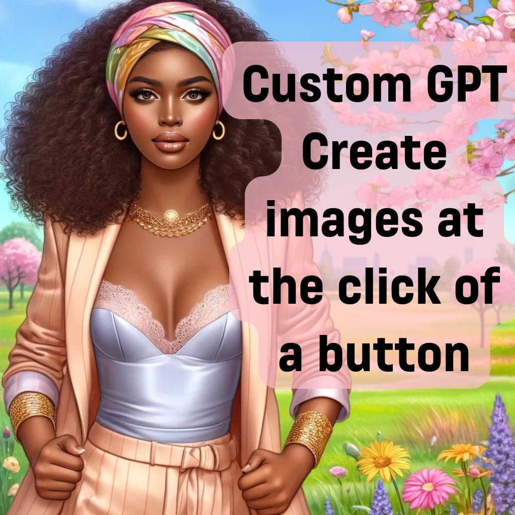 Custom DALL·E GPT | Instant Art Inspiration: African American Beauty GPT Prompt Generator | Push ...
