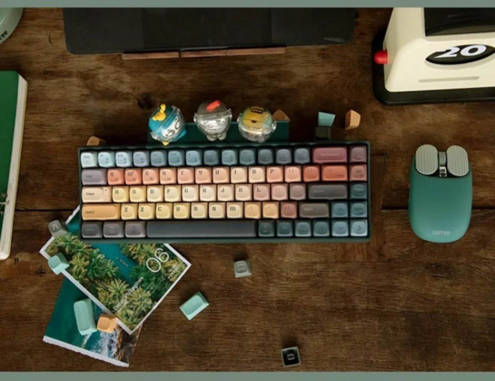 Fading Summer Mechanical Keyboard Wireless Keyboard - Etsy