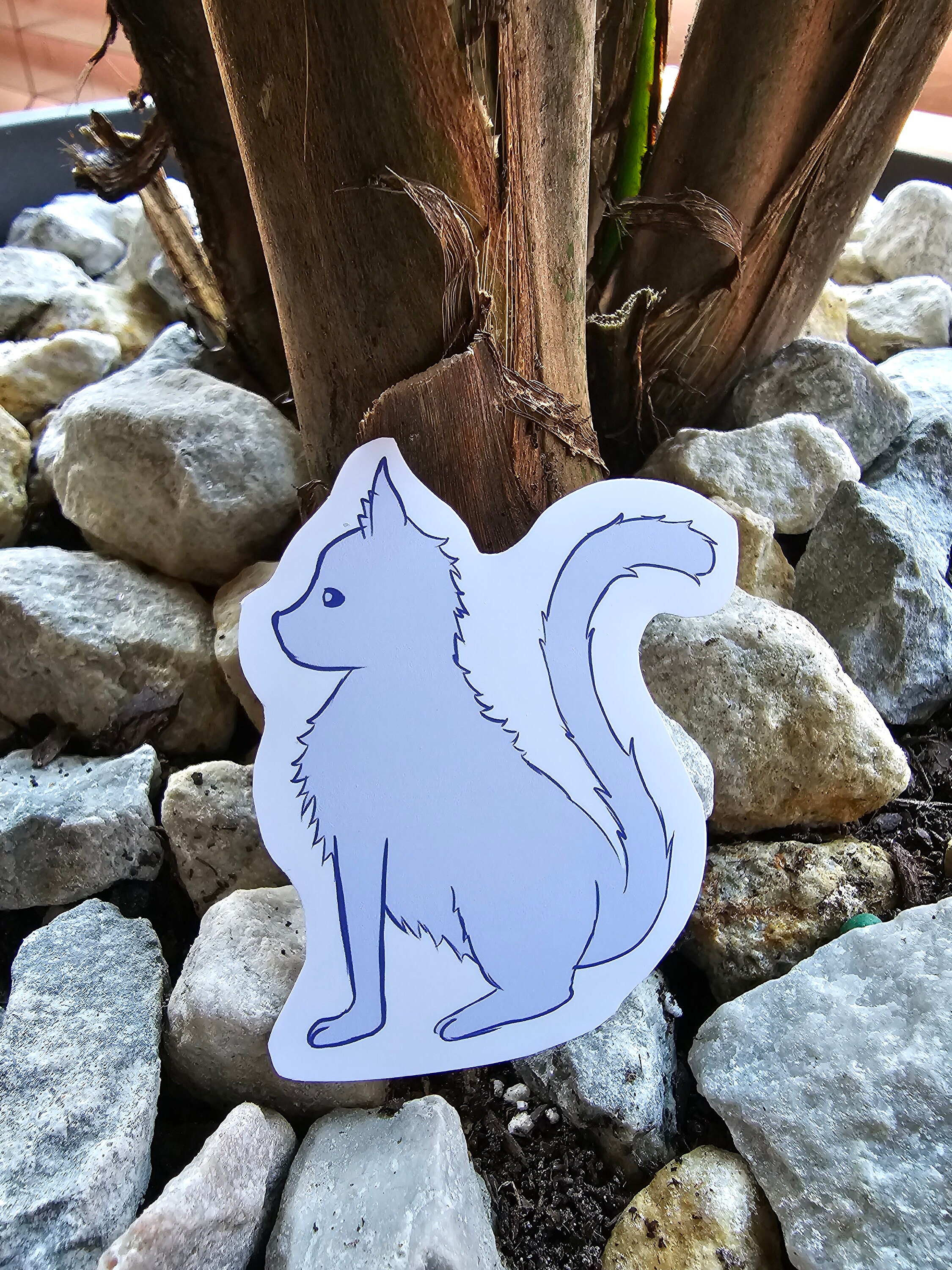 Cat Stickers Four Cute Fall Matte Vinyl Stickers Cottagecore October ...